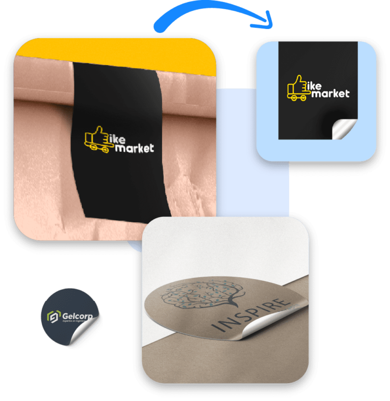 Servicio de impresión stickers personalizados para negocio » 【Volantes ...